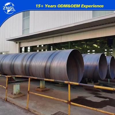 China DIN Standard SSAW Welded Carbon Spiral Steel Pipe for Polished Surface at Competitive for sale