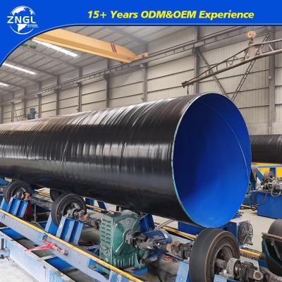 中国 ASTM API 5L Gr. B X42 X65 X70 カーボン・スチール・ソー・スピラル・ウェルド・パイプ 販売のため