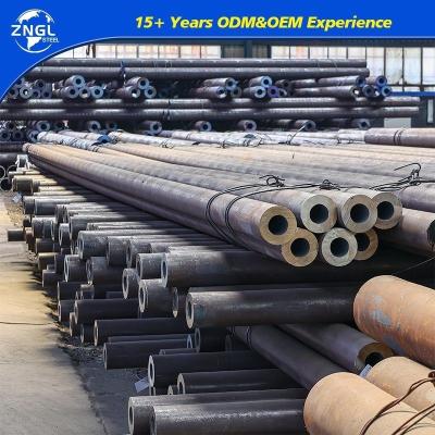 China Hot Rolled Seamless A36 API 5L Sch40 32 Welded ERW Casing CS Ms Drawn Saw Carbon Steel Round Pipe for Oil Petroleum Gas Drill Pipeline for sale