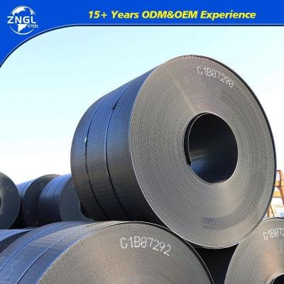 Cina Prime Ss400 Q235 Q355 SPCC SPHC Personalizza larghezza acciaio al carbonio Hr bobina di acciaio laminato a caldo in vendita
