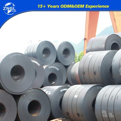 Cina Prime Ss400 Q235 Q355 SPCC SPHC Personalizza larghezza acciaio al carbonio Hr bobina di acciaio laminato a caldo in vendita