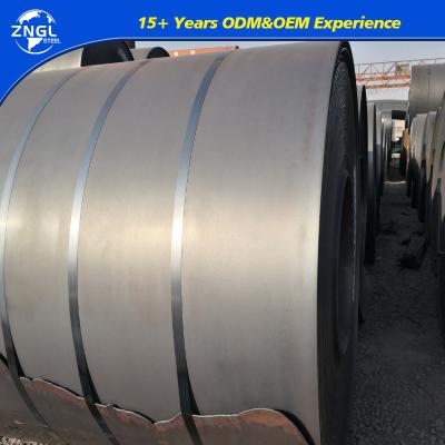 中国 ホットローリングカーボン鋼板コイル A36 A516 A106 Q235B St37 Ss400 S235jr CRC HRC Ms 軽冷板 柔らかい幅 販売のため