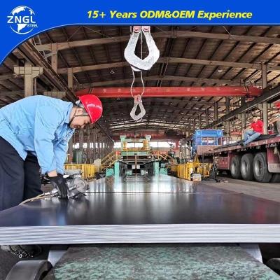 Cina Piastra di acciaio al carbonio laminata a caldo per edifici Ss400 Q235 St37 St52 ASTM A36 Personalizzazione in vendita