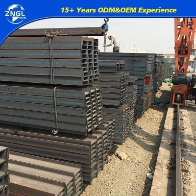 中国 ASTM A36 建築材料とWeb 幅96mm 1056mmのためのカスタマイズされた鋼H ビーム 販売のため