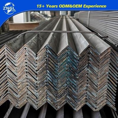 China 6-12m Length Carbon Equal Angle Steel ASTM A36 A53 Q235 Q345 for Construction for sale