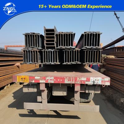 Cina Lunghezza personalizzata Q235 Sezione in acciaio strutturale I-Beam H Canale per materiali da costruzione in vendita