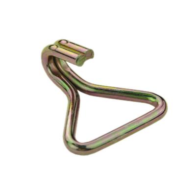 China High Quality Factory Safety Cargo Lashing Webbing electrophoresis J Swan hook for Tie Down for sale