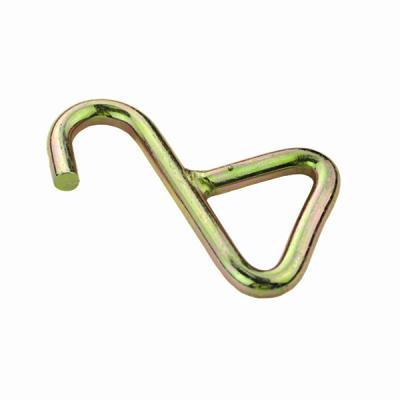 China Hot Sales New Style Factory Safety Cargo Gold J Single Hoist Hook For Tie Down for sale