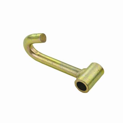 China Hot Sales New Style Factory Safety Cargo Gold  J Single Hoist Hook For Tie Down for sale