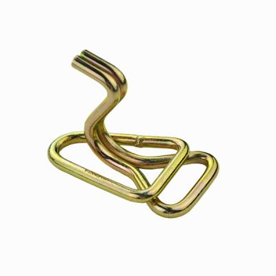 China Hot Sales New Style Factory Safety Cargo Gold A Set of Hoist Hook For Tie Down for sale