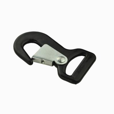 China High Quality New Style Factory Safety Cargo Black Silver Buttle Hoist Hook For Tie Down for sale
