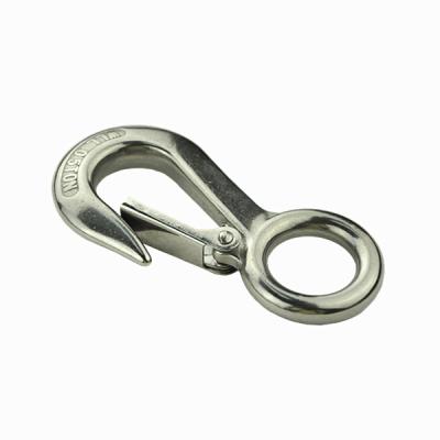 China High Quality New Style Factory Safety Cargo Silver Buttle Hoist Hook For Tie Down for sale