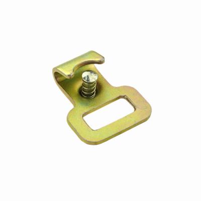 China Safety Cargo Gold Flat Buttle Hoist Hook For Tie Down for sale