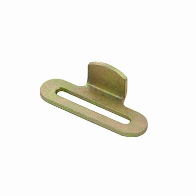 China Safety Cargo Gold Flat Buttle Hoist Hook For Tie Down for sale