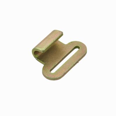 China Safety Cargo Gold Flat Buttle Hoist Hook For Tie Down for sale