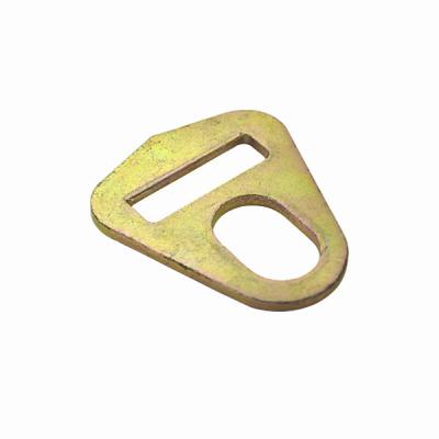 China Safety Cargo Gold Flat Hoist Hook For Tie Down for sale