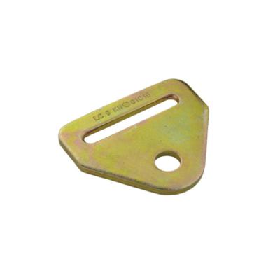 China Safety Cargo Gold Flat Hoist Hook For Tie Down for sale