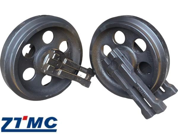 Quality Yanmar B35 Mini Excavator Front Idler Roll Forged with 35MnB Material for OEM Replacement in Mining & Heavy-Duty Applications for sale