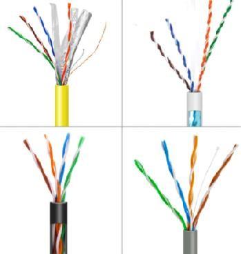 Cina Indoor Outdoor Cat5e Cat6 UTP Network Cable 1000ft PVC LSZH Sheath in vendita
