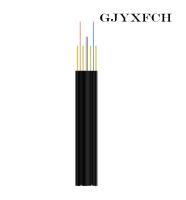 China Single Mode Outdoor 8 Core Shielded Ftth Fiber Drop Cable FRP Strength for sale