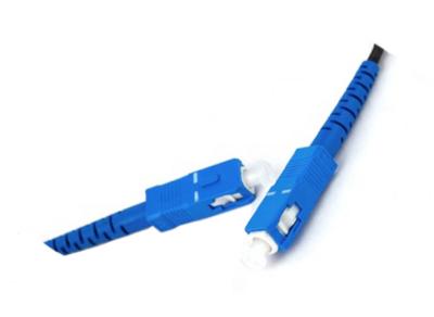 Cina 10m modo dello Sc Upc 10m 20m del cavo di toppa del cavo flessibile dello Sc APC Ftth singolo in vendita