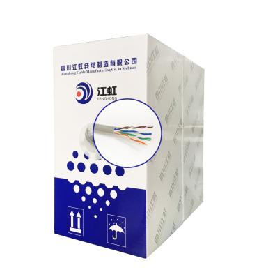 Cina IL CU di CAT5E 4 paia di SFTP di lan del CAVO della passera della rete Ethernet della prova cabla il doppio rivestimento 305m di 1000ft in vendita