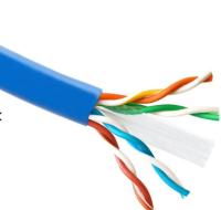 China Cat6 Cca Shield Ftp Lan Cable Fluke Test 1000ft Network Cable for sale