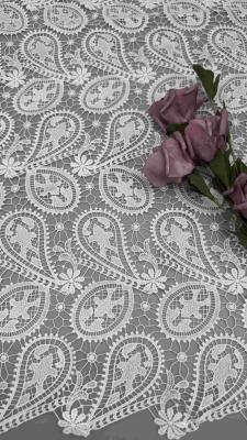 중국 100% 폴리 오프 하얀 캐시우 고품질 화학 수직 랜스 천 여성 의류 판매용