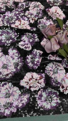 中国 メッシュチュールセックイン 刺?? 織物 49 インチ 花柄 女性用 販売のため