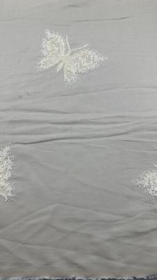 중국 럭셔리 우아하고 내구성있는 나비로 수직 된 蕾丝 직물 판매용