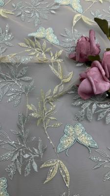 중국 수직 蕾絲 布 蝶 優雅 100% 면 豪華風格 판매용