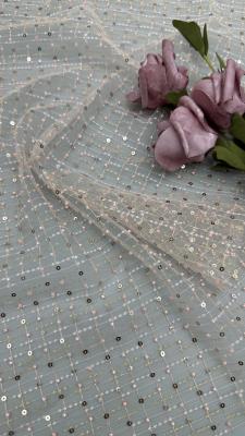 중국 세우킨 embroidery fabric 루시아트 쉐이크인 embroidered lace fabric 잎자루 럭셔리 이벤트 웨딩 fabric 판매용