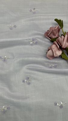 China Tulle Mesh Fabric Sequin Metallic New Collection for Garments Gowns for sale