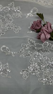 중국 세킨 embroidered 직물 renda 직물 의류의 새로운 컬렉션 드레스와 패션 디자인 판매용