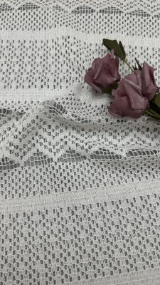 중국 럭셔리 100% 면과 흰색 renda 파도 스트라이프 효과 여자 여자 웨딩 저녁 드레스 판매용