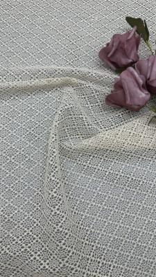 중국 100% 면 백색 蕾丝  Mesh 공허화 효과 예술적 웨딩 저녁 드레스를 위해 판매용