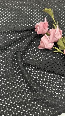 중국 100% 폴리에스테르 검은 코드 랜스 직물 판매용