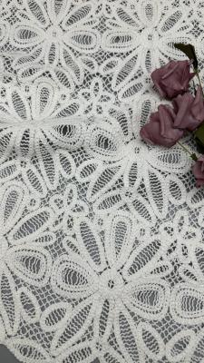 중국 100% 면화 럭셔리 蕾丝 织物 새 컬렉션 파티 드레스를위한 고급스러운 토양 판매용