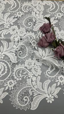 중국 고급 자수 레이스 원단 좋은 품질의 꽃무늬 아름다움 드레스 판매용