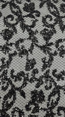 중국 세킨 embroidered FLoral 아름다운 Mesh Ground 의 옷에 대한 맞춤 디자인 공장 판매용