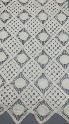 중국 장미 웨딩 파티 드레스를 위해 borded renda 직물 높은 럭셔리 홀업 판매용