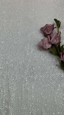 China Sequin Embroidered Lace Fabric Luxary Design Floral Customized Factory for Gowns for sale