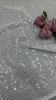 China Sequin Embroidered Lace Fabric Customized Leafy Customized News Manufacturer Custom Design for sale