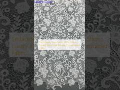 Embroidery Lace Fabric 100% cotton Luxary Party Style Laser Breathe Embroidered Fabric