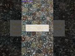 Colorful 100% Polyester Style Sequin Embroidered Fabric For Fashion Show Dress