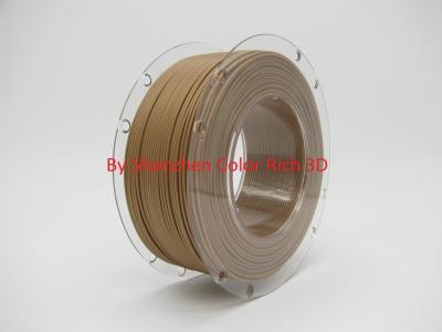 China Gold Color 1.75mm 3mm PLA ABS 3D Printing Filament for 3D Printer and Print Pen for sale