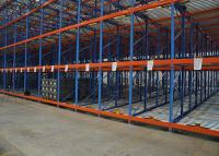 China Gravity Adjustable Pallet Racking System , Pallet Flow Rack Storage Systems for sale