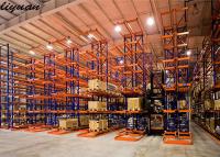 China Robot Welding Narrow Aisle Pallet Racking , VNA Racking Galvanized Surface for sale