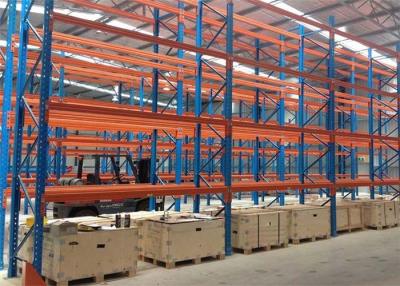 China Estábulo resistente da largura 1000-3500mm do sistema do racking da pálete da cor opcional à venda