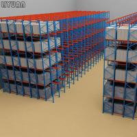 China Space Saving Very Narrow Aisle Racking Load Capacity 200-1000kgs Adjustable Level for sale